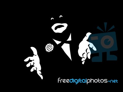 TIP TAP MAN Stock Image - Royalty Free Image ID 10011407