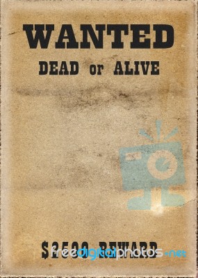 Wanted Dead Or Alive Stock Photo - Royalty Free Image ID 10065589