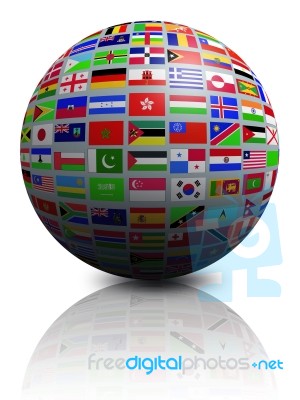 World Flag Stock Image - Royalty Free Image ID 10043050