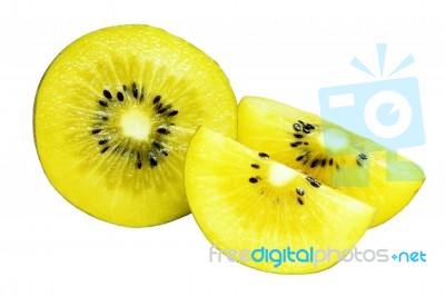 Yellow Kiwi Fruits Stock Photo - Royalty Free Image ID 10055553