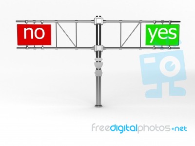 Yes No Stock Image - Royalty Free Image ID 10032048